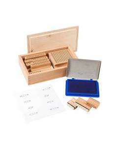 Sellos de Perlas Montessori | Matemáticas Montessori Nienhuis