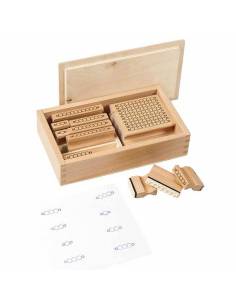 Sellos de Perlas Montessori | Matemáticas Montessori Nienhuis