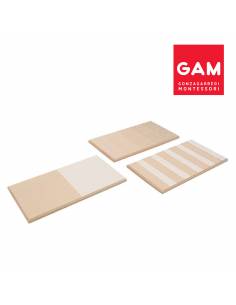 Tablas de Liso - Rugoso l | Material Montessori Sensorial